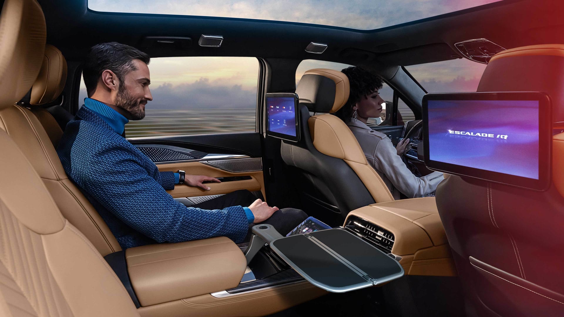 The all-electric 2025 ESCALADE IQ