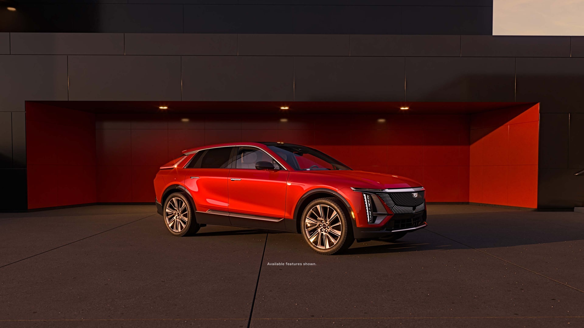 The all-electric 2024 Cadillac LYRIQ