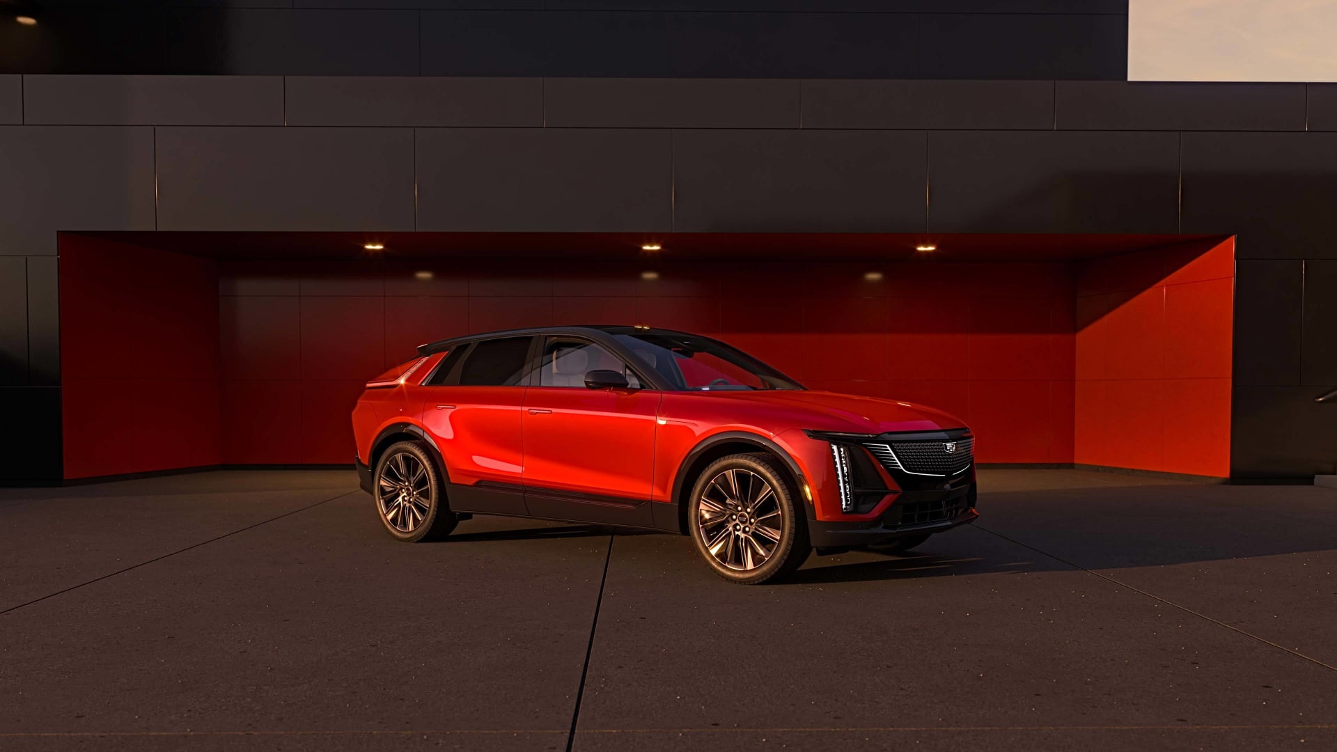 The all-electric 2024 Cadillac LYRIQ