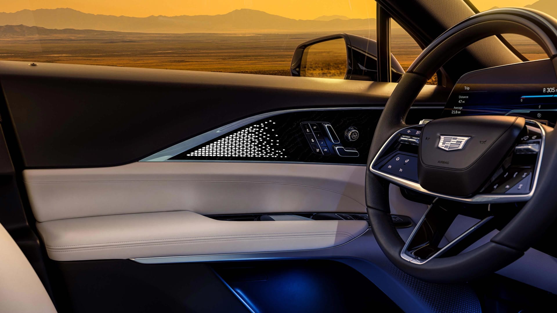 The all-electric 2023 Cadillac LYRIQ