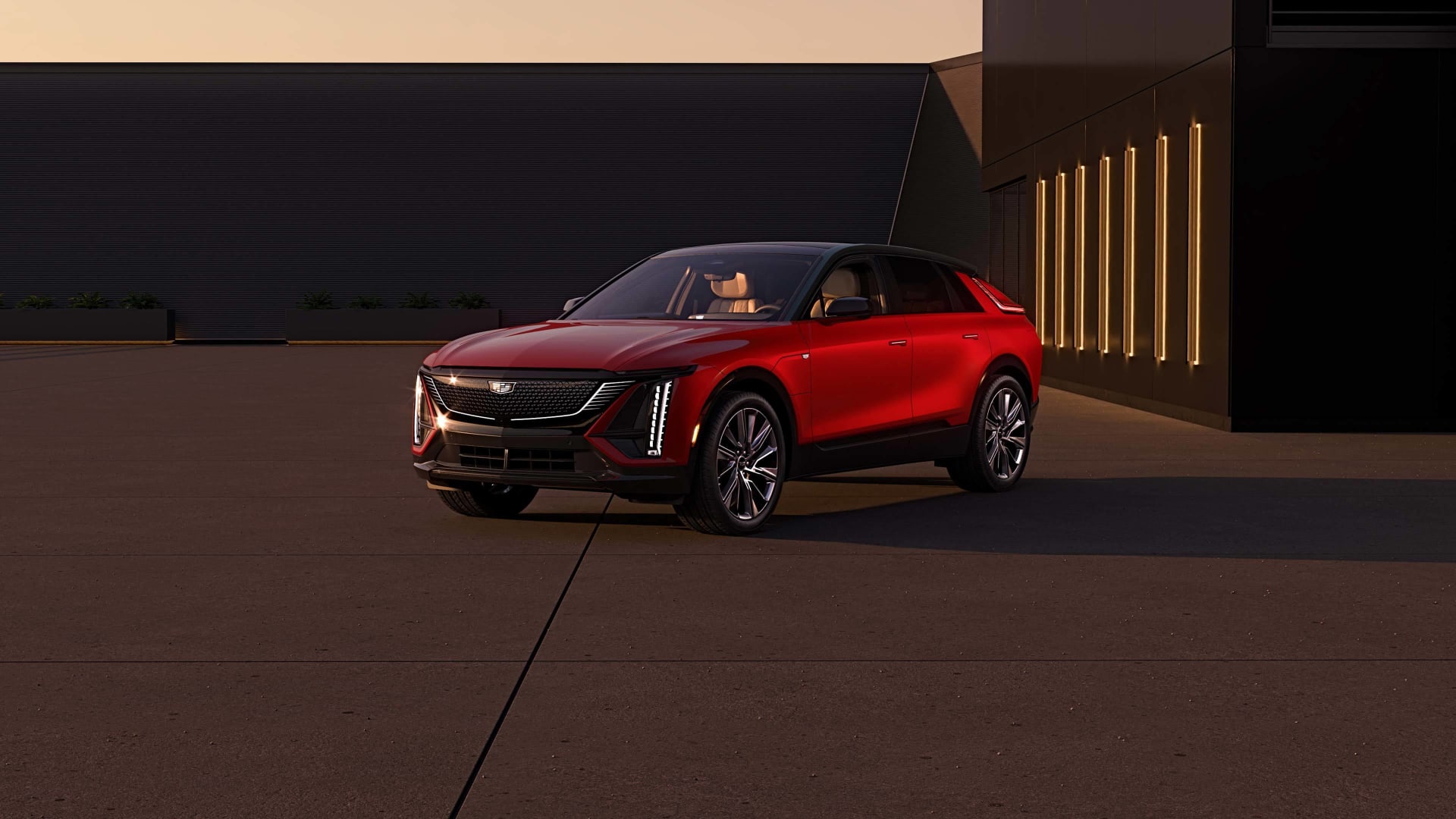 The all-electric 2024 Cadillac LYRIQ