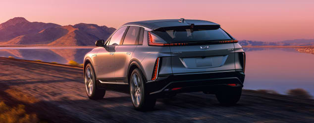 The all-electric 2023 Cadillac LYRIQ